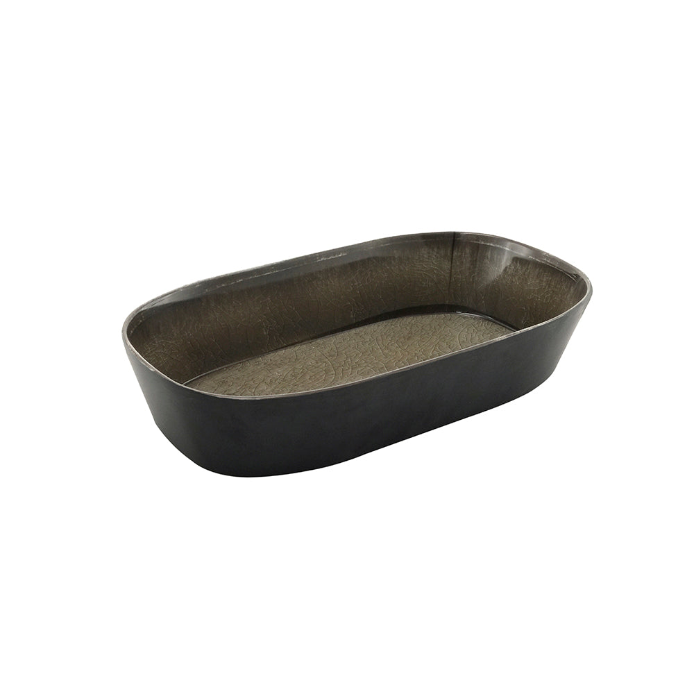 Efay Capsule Bowl - Rectangular - Grey - 265 x 162 x 65mm ...