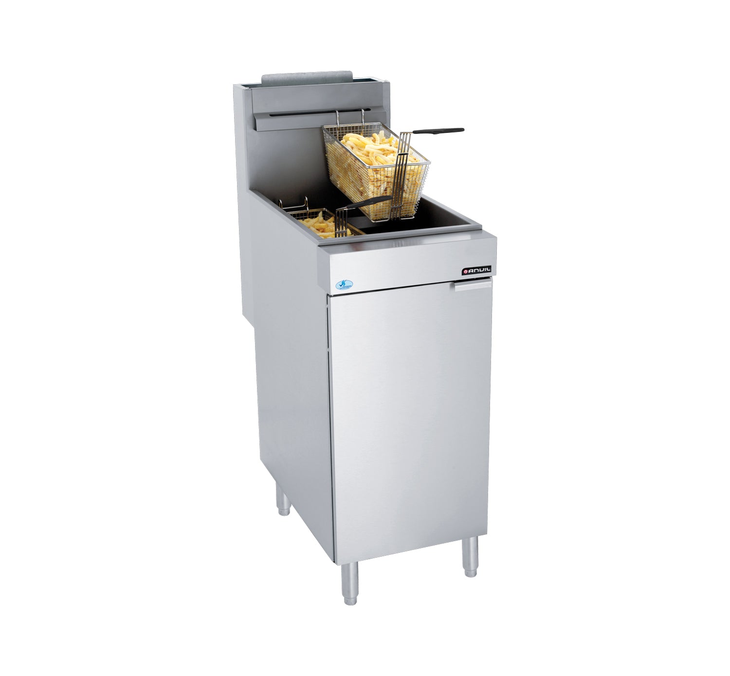 Anvil Fish Fryer - 1 X 20Lt - Gas | KitchenTrade – Kitchen Trade