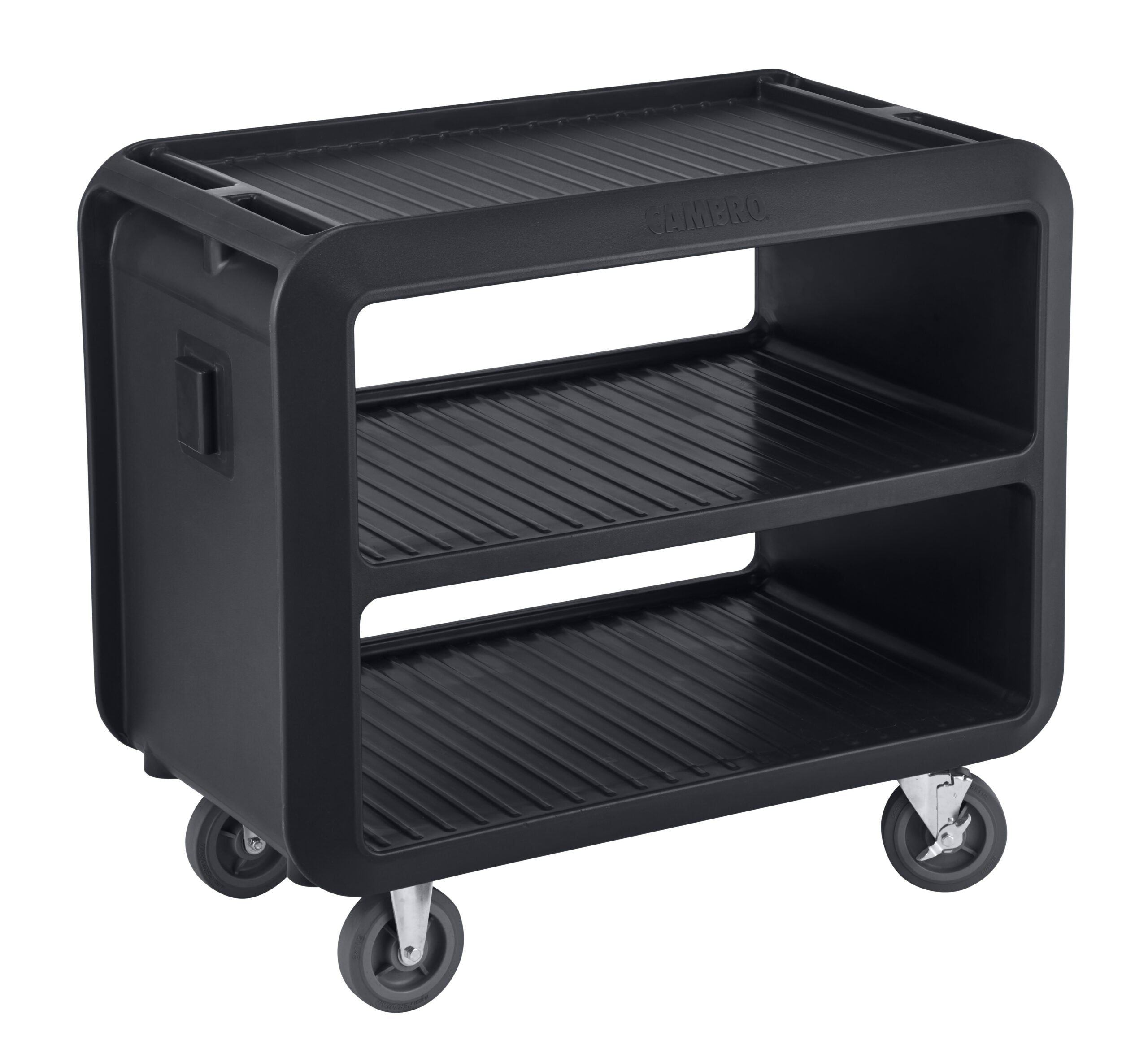 Cambro Service Cart Pro -Heavy Duty 2-Tier (105 x 60 x 94cm) Black ...